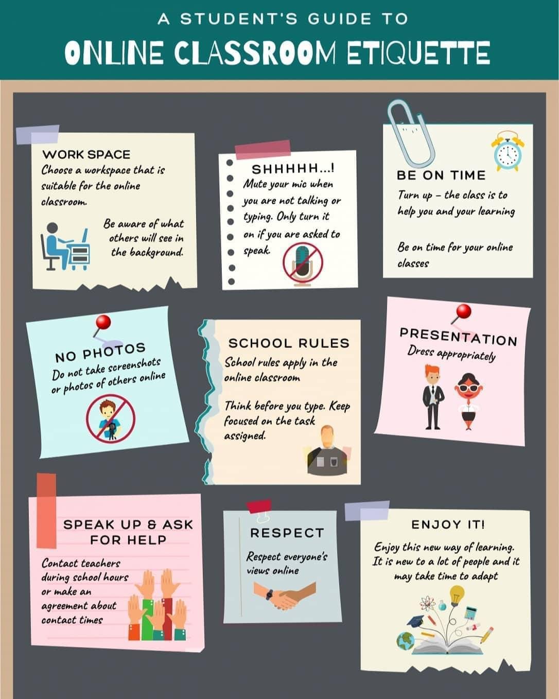 Midleton CBS - Online Classroom Etiquette.