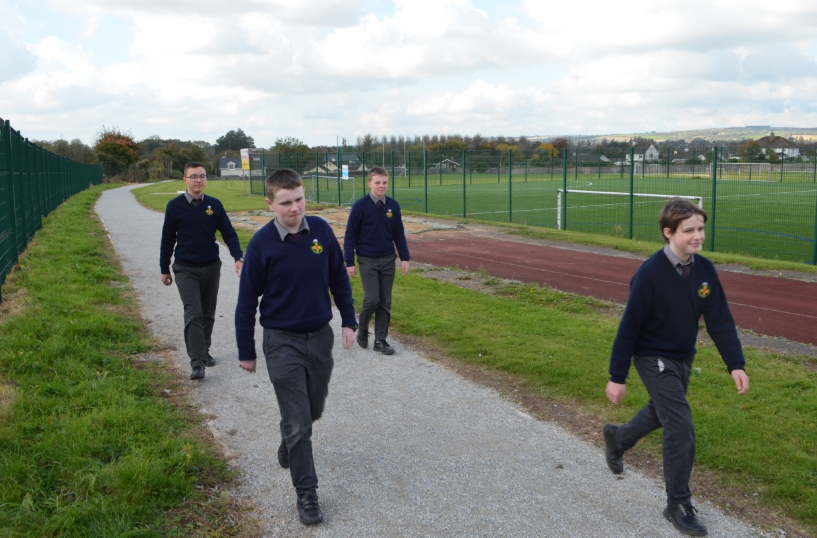 Midleton CBS - New School Wellbeing Walkway